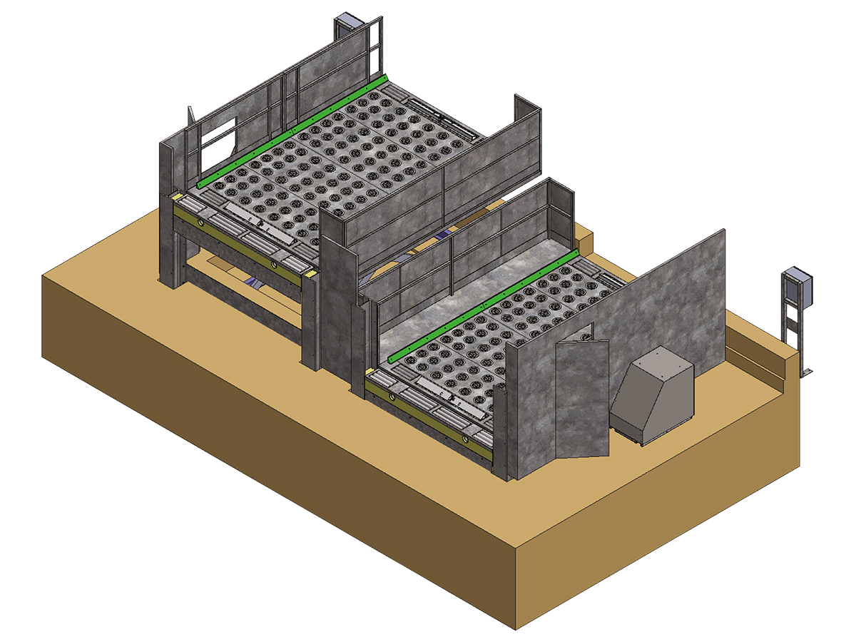 Reliable solution for ULD manual handling.